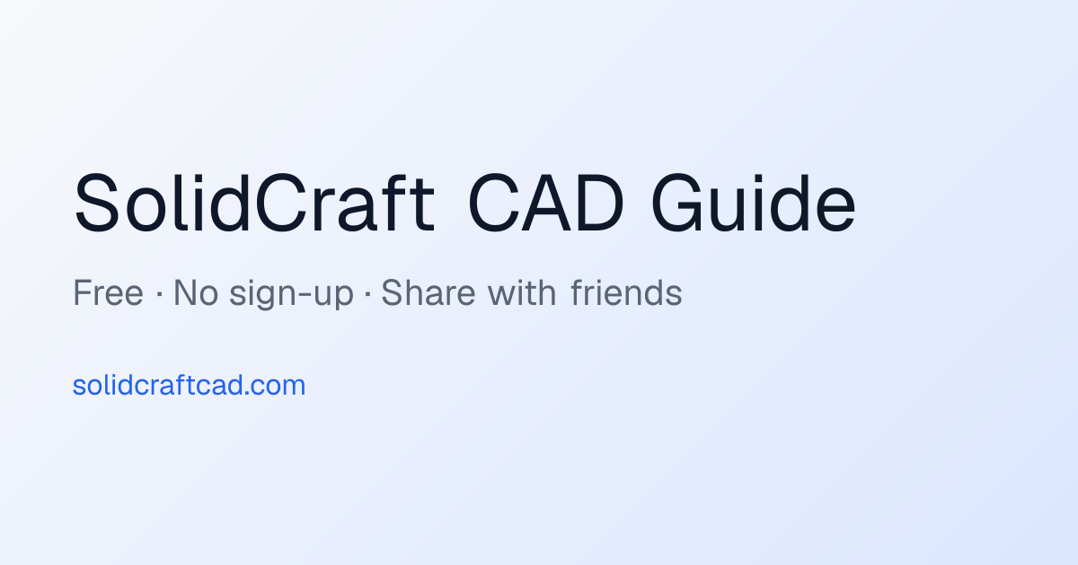 SolidCraft URDF Export: CAD to URDF for ROS & Gazebo